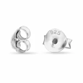1 par ploppar i silver